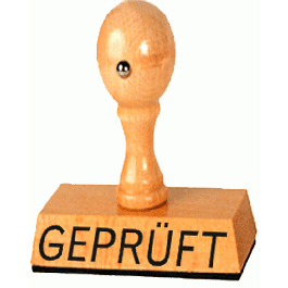 Lagertext Stempel Geprüft | Stempel einfach online bestellen