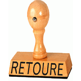 Lagertext Stempel Retoure | Stempel einfach online bestellen