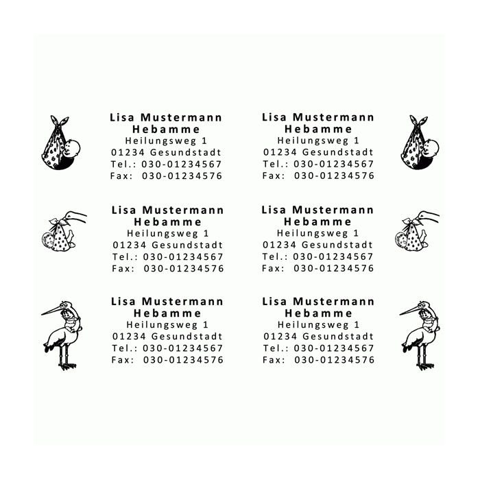Hebammen Stempel | Preiswert Stempel online bestellen