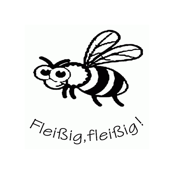 Lehrerstempel Fleißig | Stempel für Lehrer online kaufen!