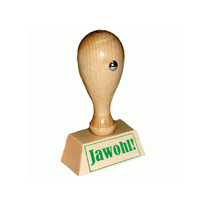 Stempel Jawohl! | Motivstempel mit coolen Sprüchen bestellen - Stempel ...