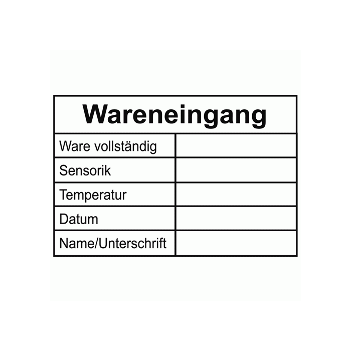 Wareneingangsstempel Lebensmittel | Warenkontrollstempel! - Stempel ...